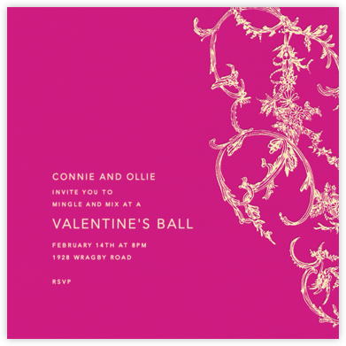 Valentine's Day invitations | Send online instantly | RSVP tracking