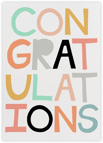 Congratulations cards | Send online instantly | Track opens