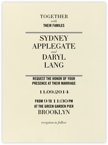 Kate Spade invitations, save the dates, and cards - online at Paperless ...