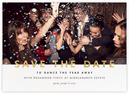 Save the dates - online at Paperless Post