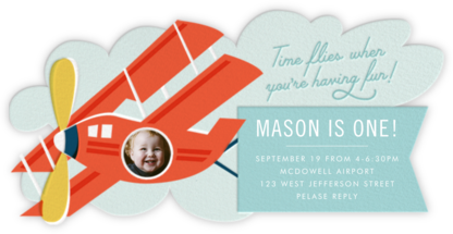 First Birthday Invitations & Invitation Templates | Paperless Post