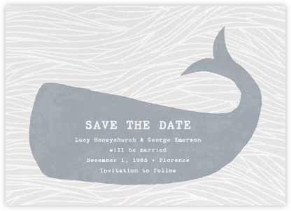 Save the dates - online at Paperless Post