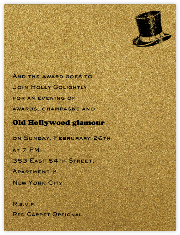 Viewing Party Invitations | Send online instantly | RSVP tracking